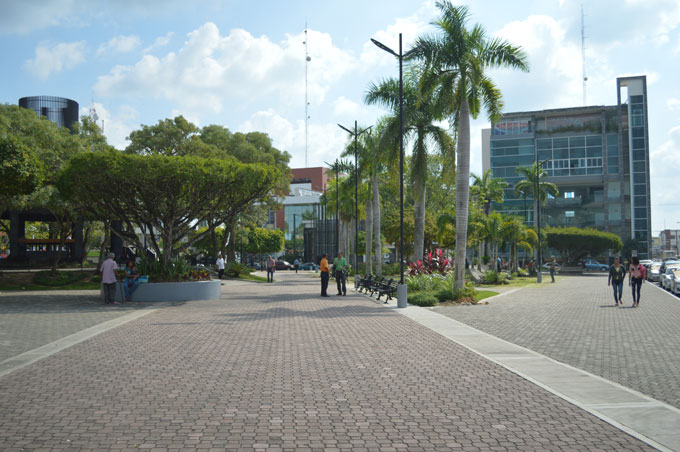 ¿Ha visto usted lo bello que está quedando el Parque Duarte?